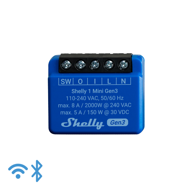 Shelly 1 Mini Gen. 3 – Shellyparts.de