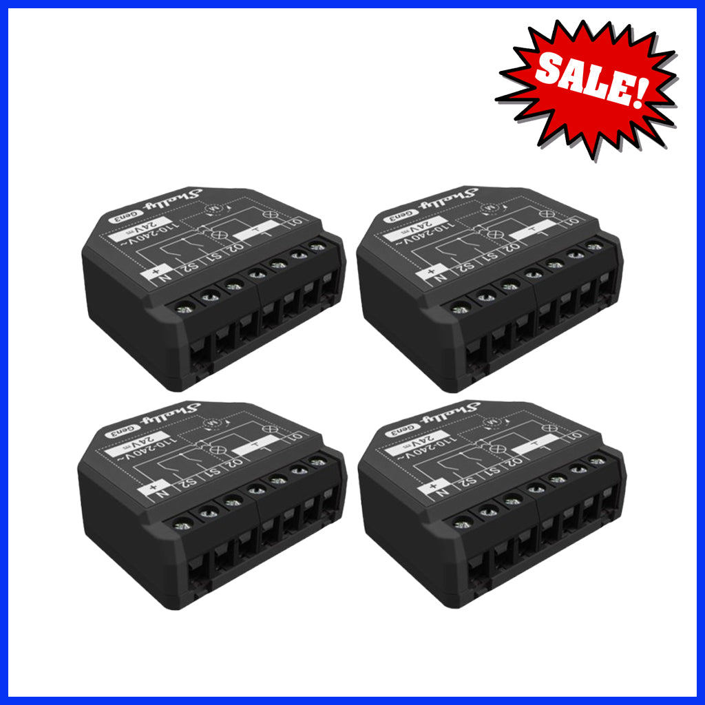 Shelly 2PM Gen3 4-Pack – Shellyparts.de