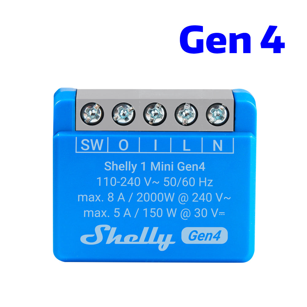Shelly 1 Mini Gen4 – Shellyparts.de